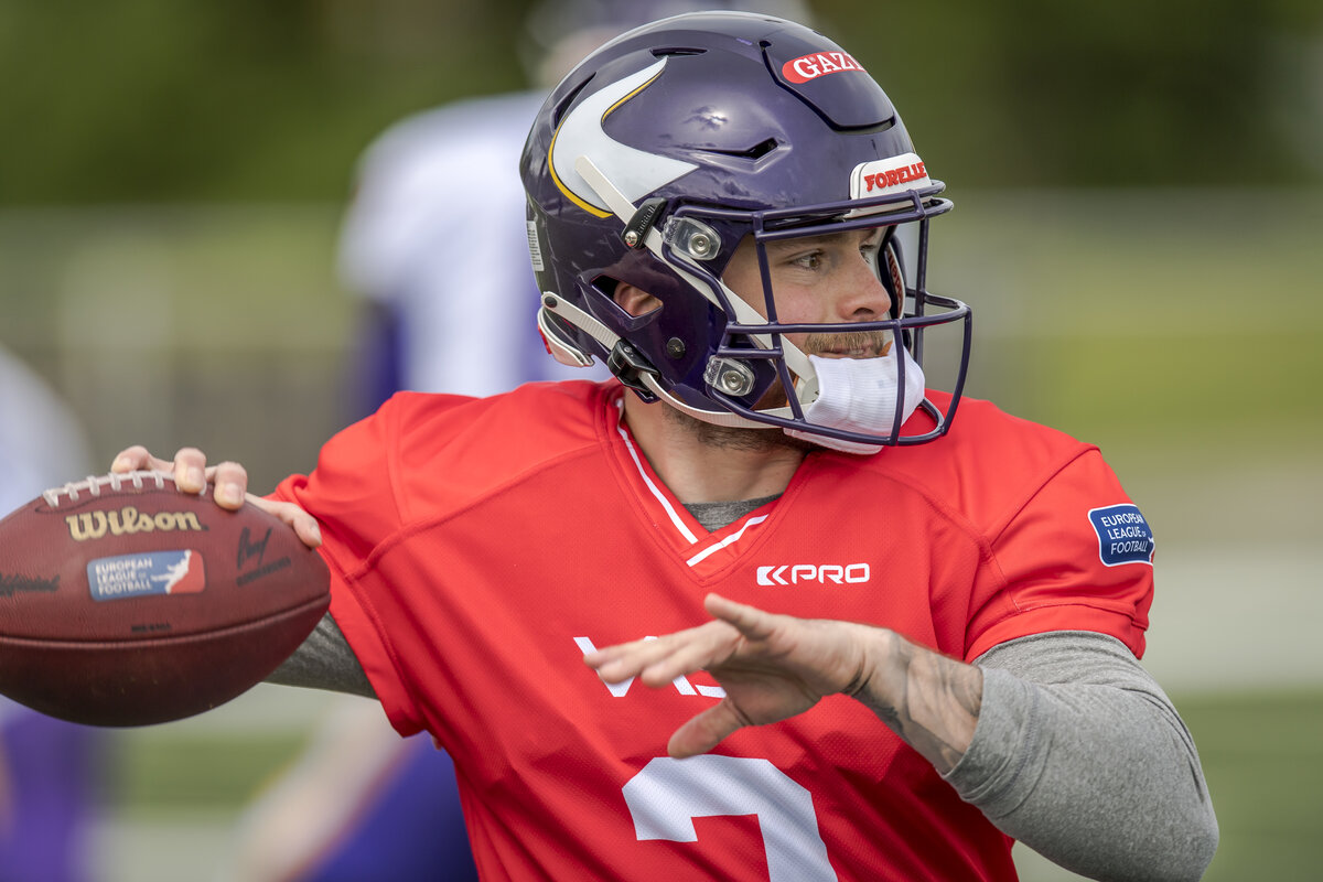 Vienna Vikings QB Ben Holmes – A quarterback to win with? - European ...