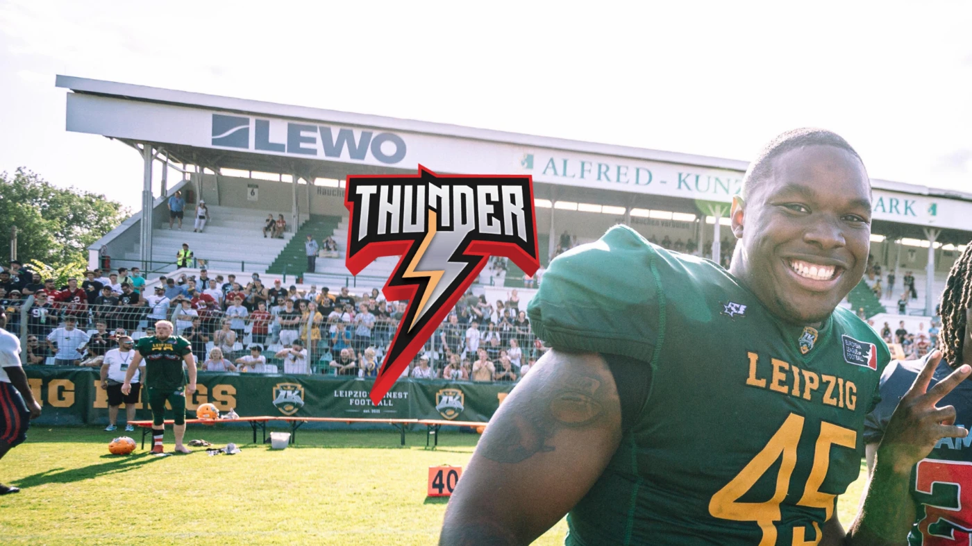 MONSTER signing: Former Leipzig Kings defensive end Kyle Kitchens will ...
